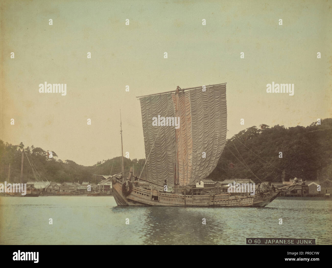 Japanese Junk; Attributed to Kusakabe Kimbei, Japanese, 1841 - 1934 ...