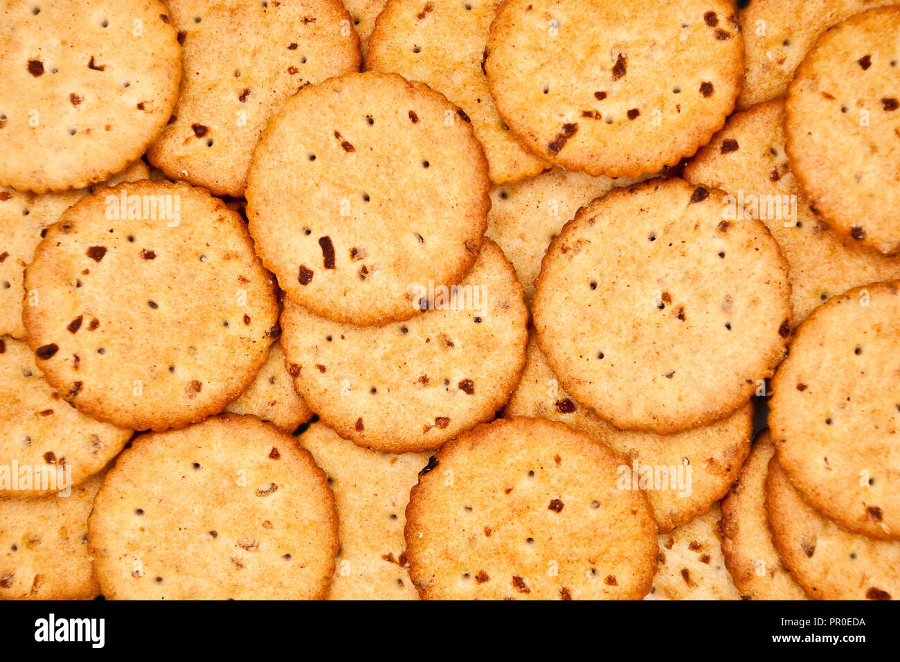 background made of lot of cookies Stock Photo - Alamy
