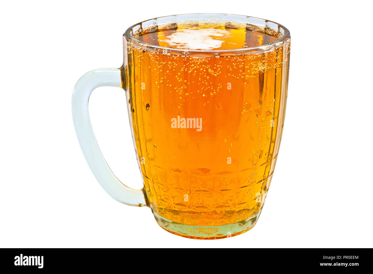 beer mug isolated on a white background Stock Photo - Alamy