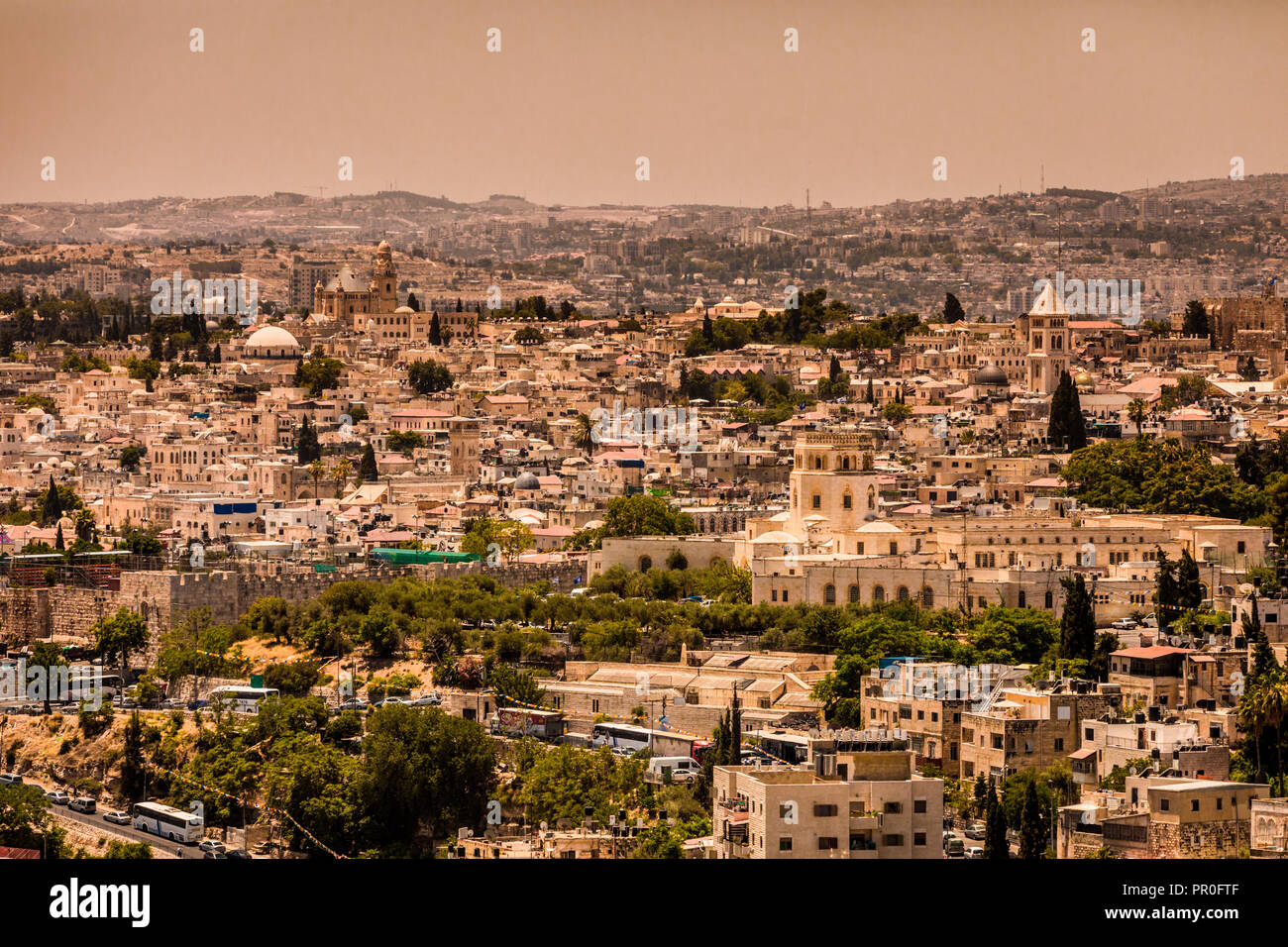 Scenic in Jerusalem, Israel, Middle East Stock Photo - Alamy