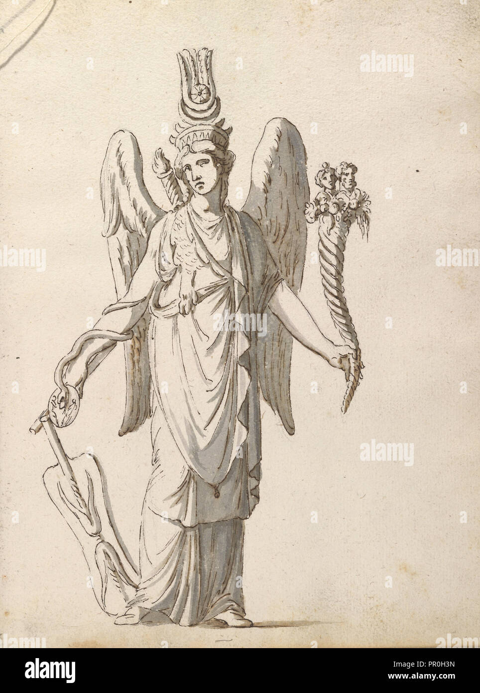 Sketchbook of Roman antiquities, Dupasquier, Antoine-Léonard, 1748 ...