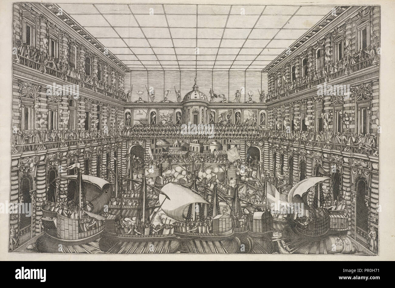 Palazzo pitti courtyard hi-res stock photography and images - Alamy