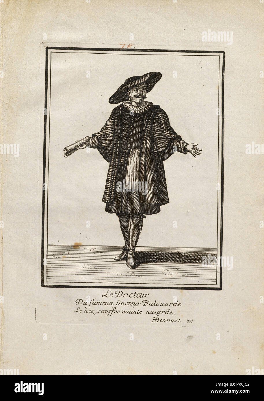 Le Docteur, Italian theater prints, Engraving, between 1560 and 1954 ...