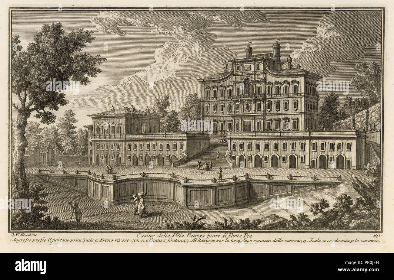 Casino della Villa Patrizi Fuori di Porta Pia, Delle magnificenze di ...