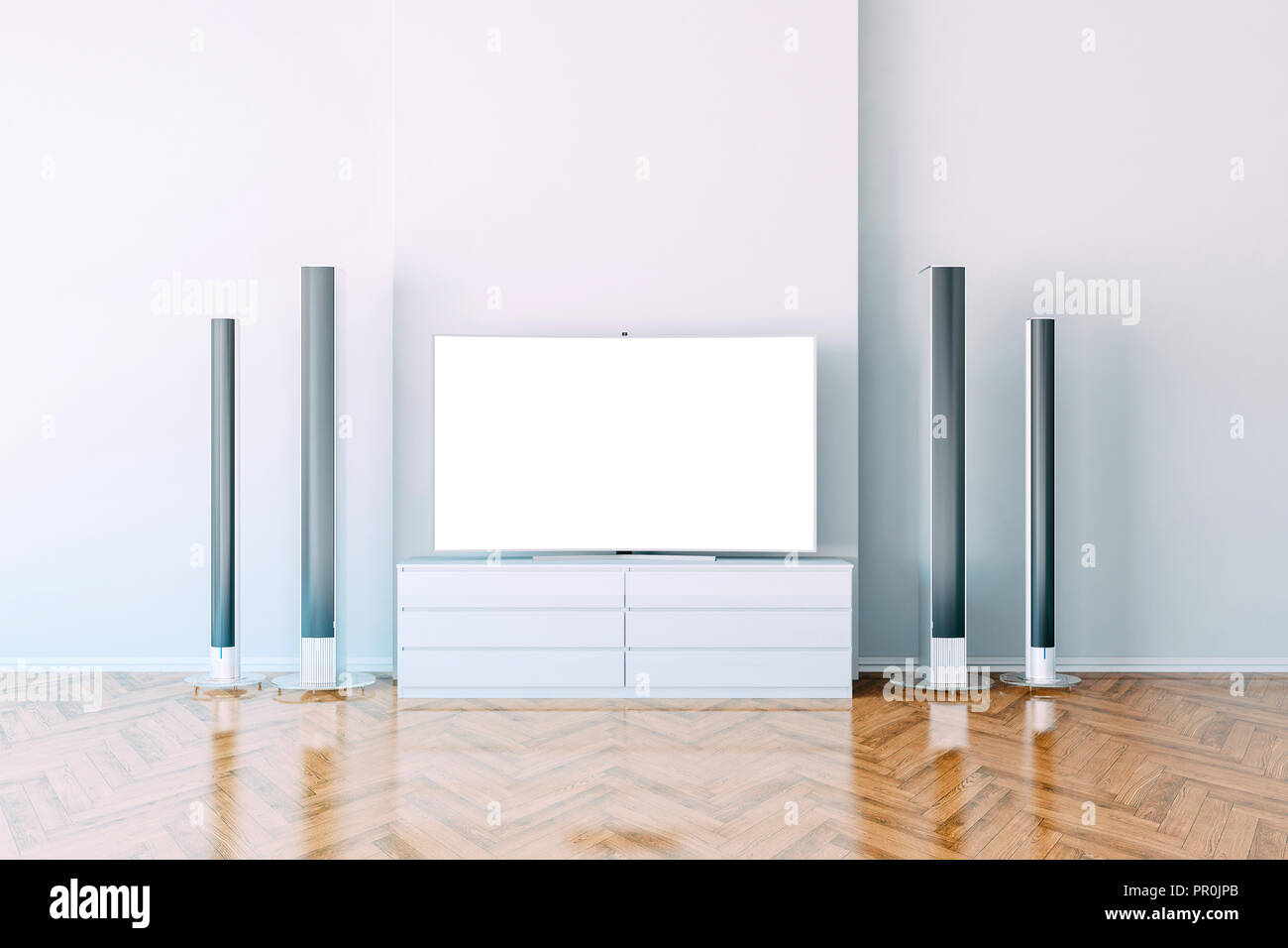 3d interior multimedia media hi-res stock photography and images - Alamy