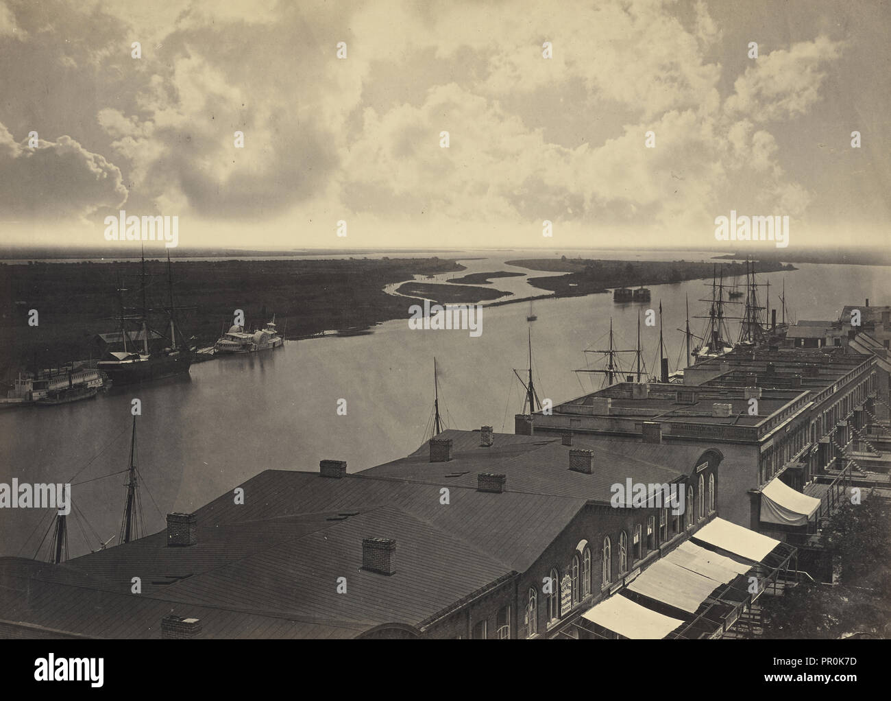Savannah, Georgia, No. 2; George N. Barnard, American, 1819 - 1902, New ...