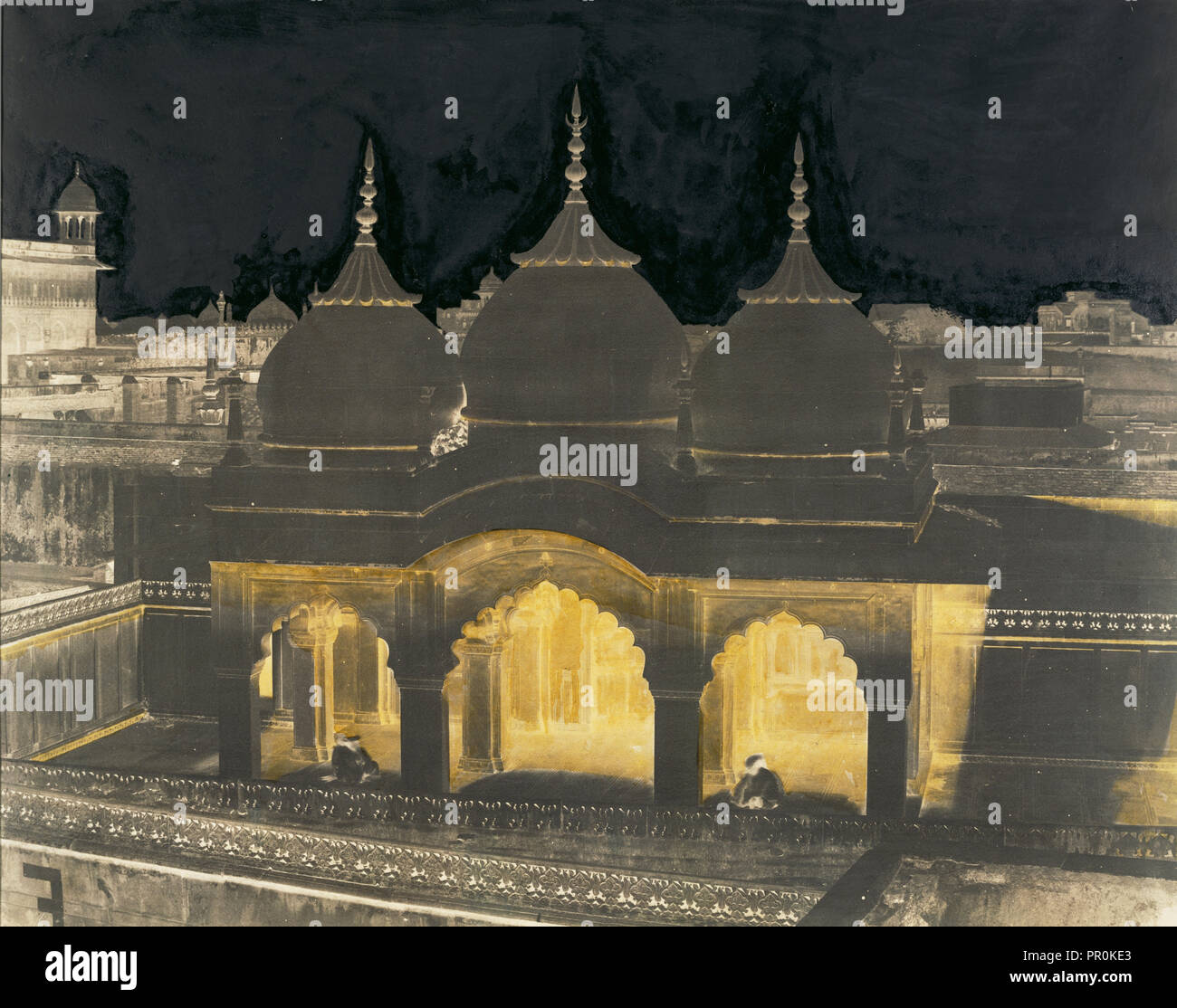 The Emperor's Private Mosque in the Marble Palace, Agra Fort, India; Dr ...