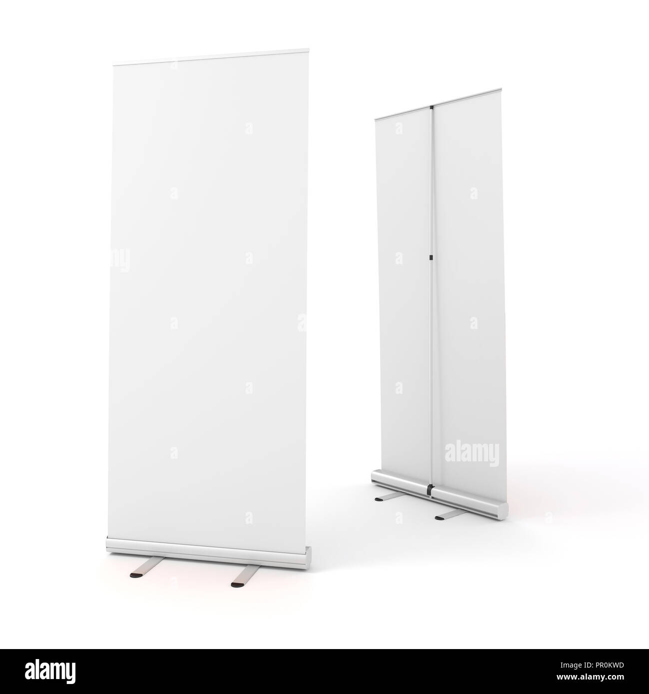 Roll up banner stand template design hi-res stock photography and ...