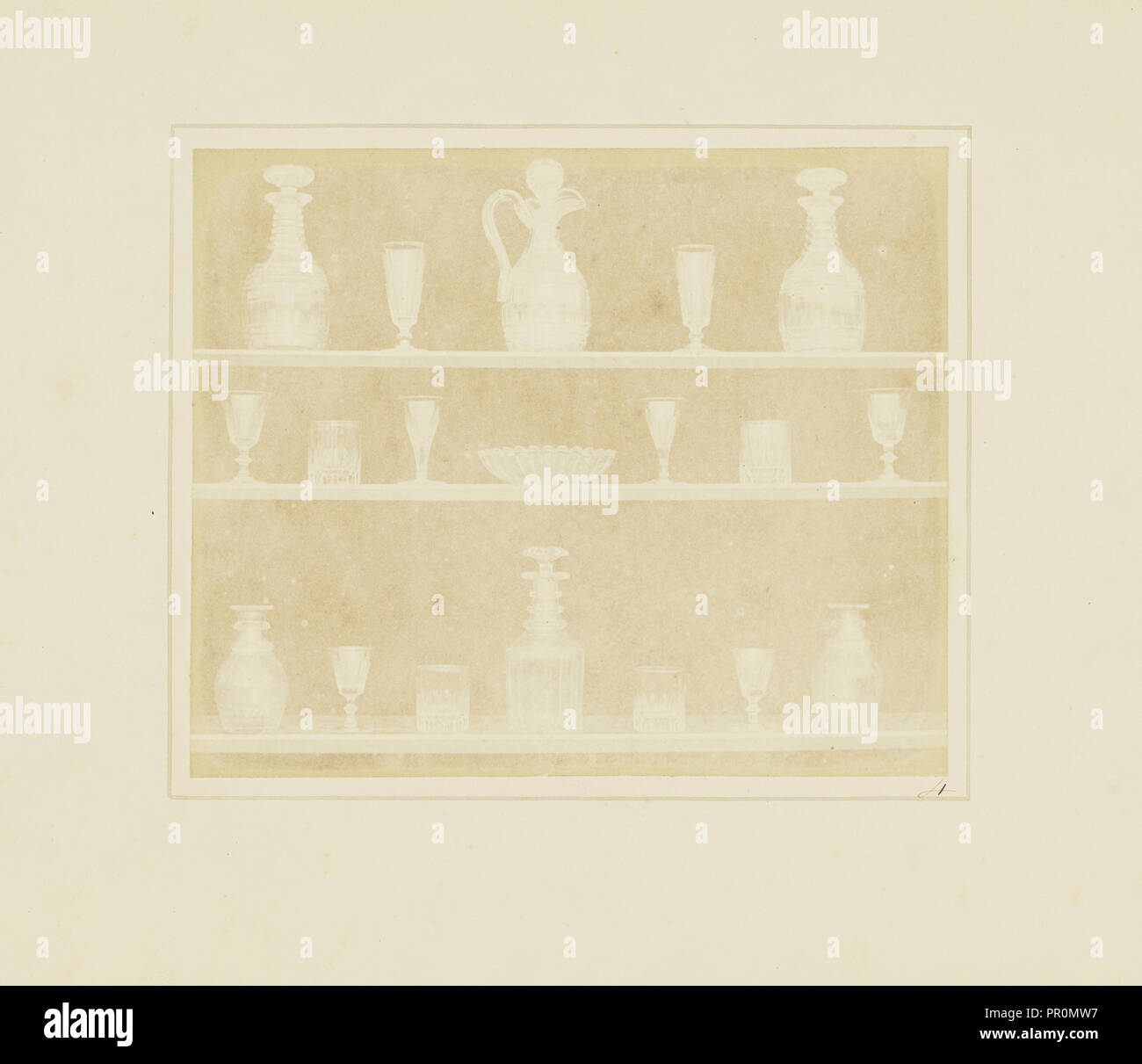 Articles of Glass; William Henry Fox Talbot, English, 1800 - 1877 ...