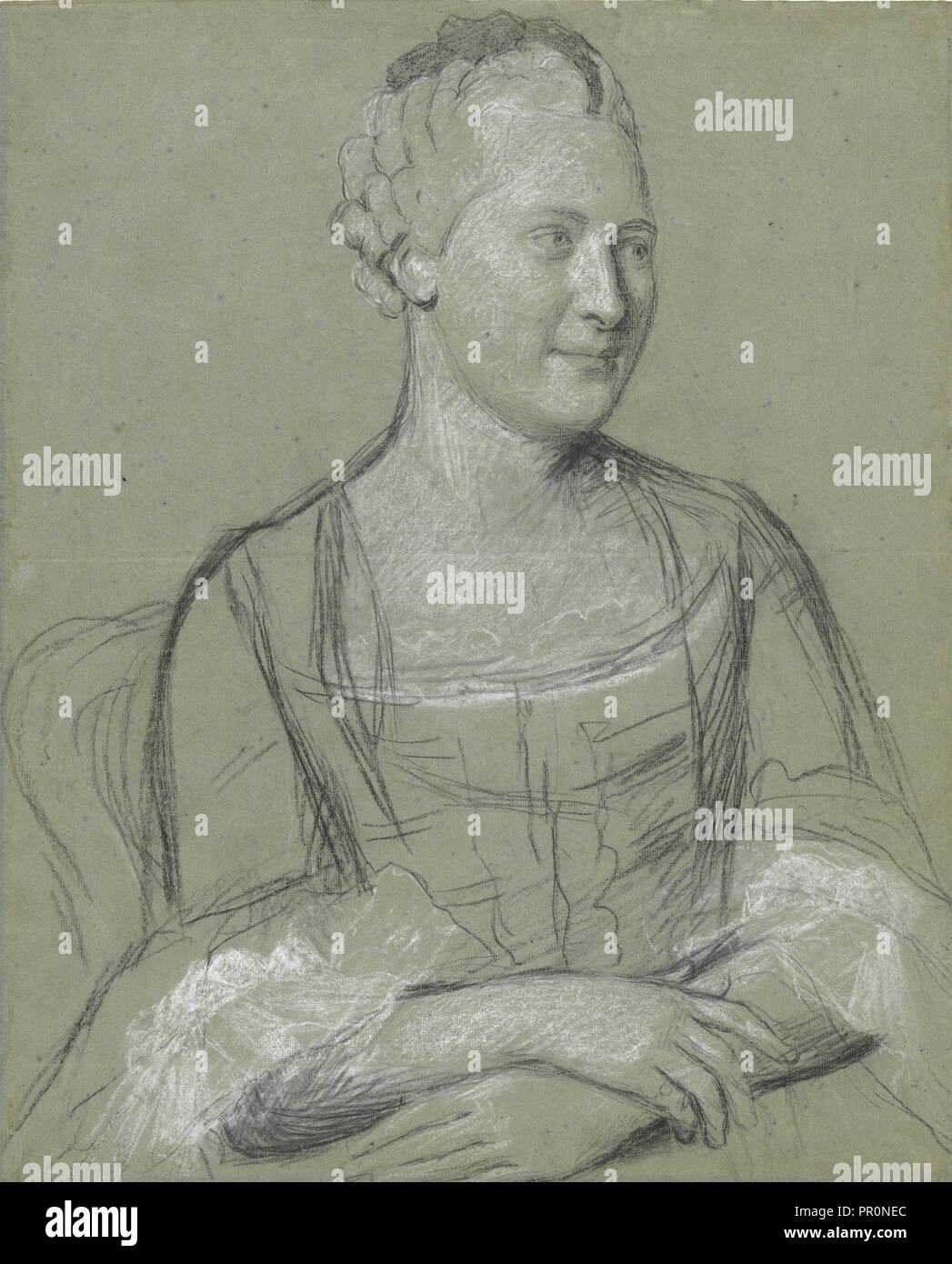 Portrait of a Lady; Jean-Étienne Liotard, Swiss, 1702 - 1789, 1758 ...