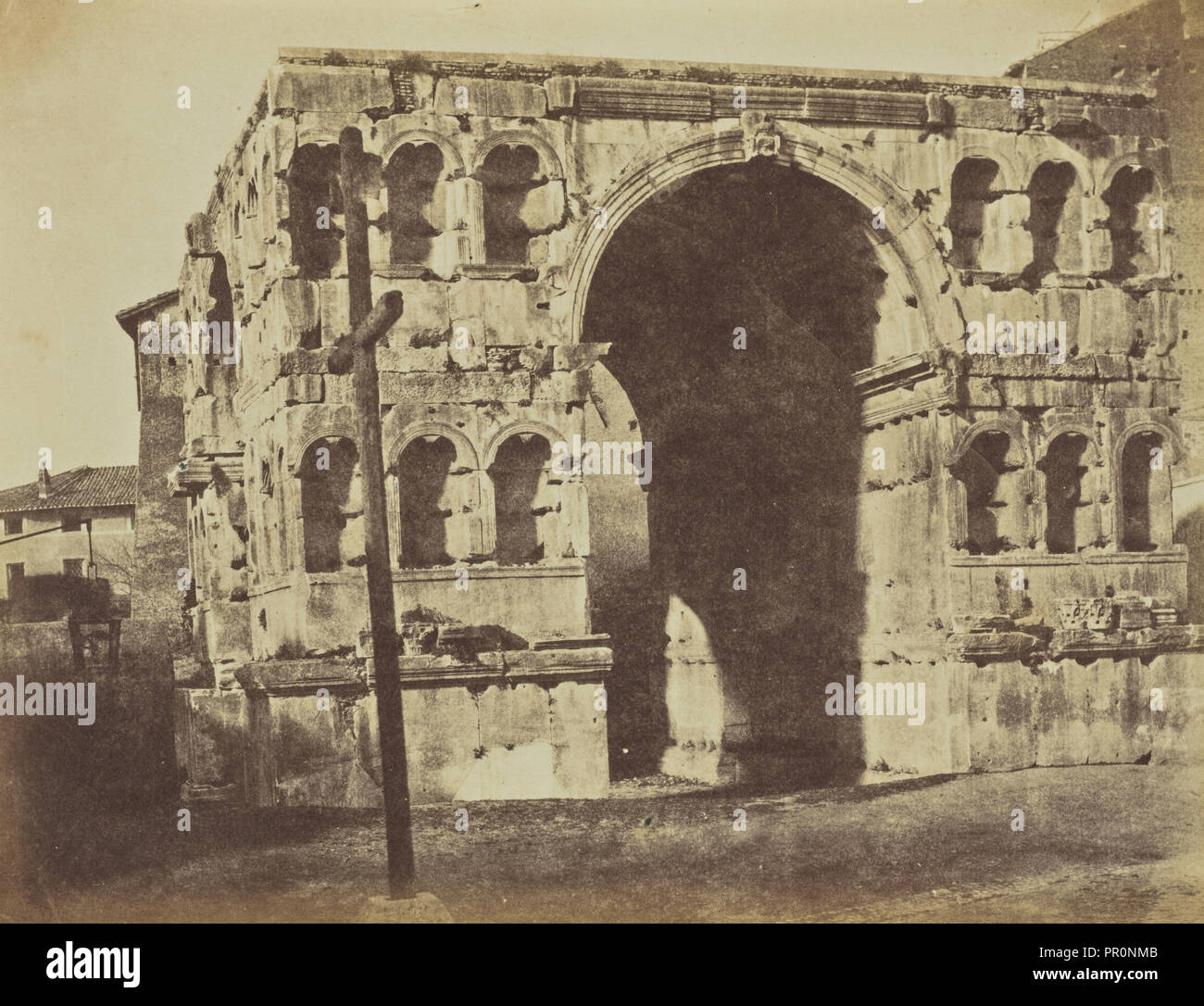 Arch of Janus Quadrifrons, Rome; Mrs. Jane St. John, British, 1803 ...