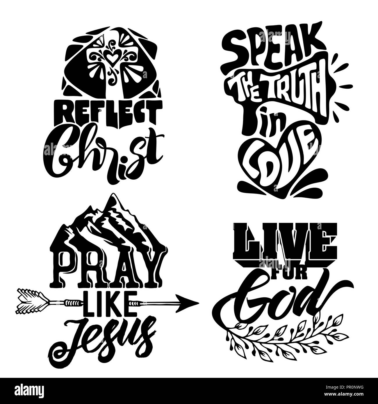 Christian calligraphy hi-res stock photography and images - Alamy