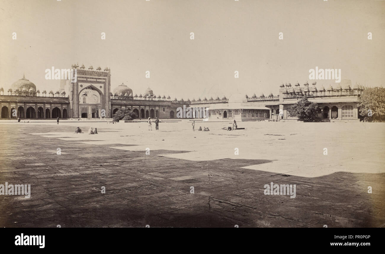 Futtehpore Sikri, 1, Samuel Bourne, English, 1834 - 1912, Fatehpur ...