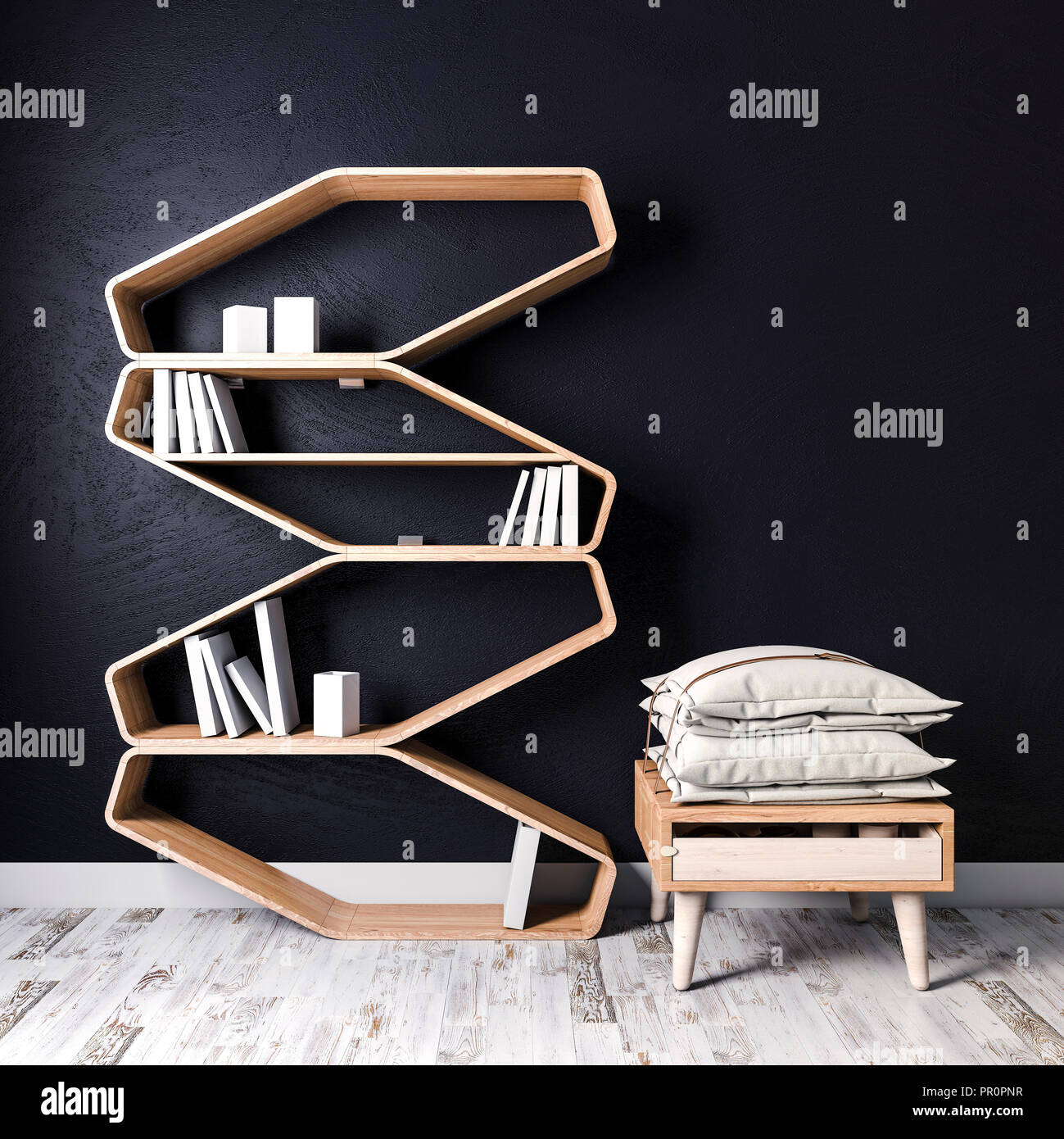 Beautiful clean interior setup Stock Photo - Alamy