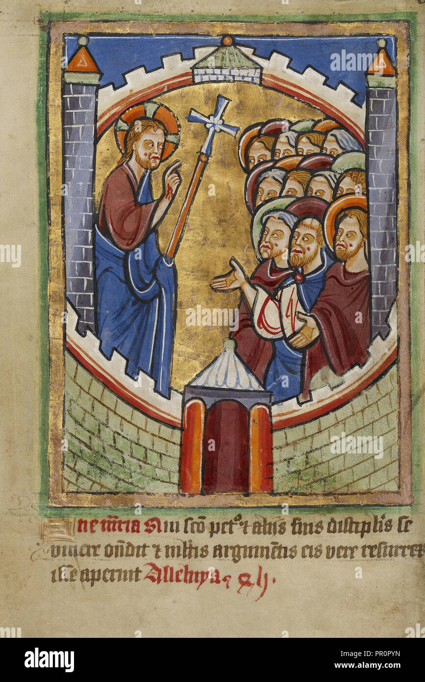 Christ appearing to the apostles hi-res stock photography and images ...