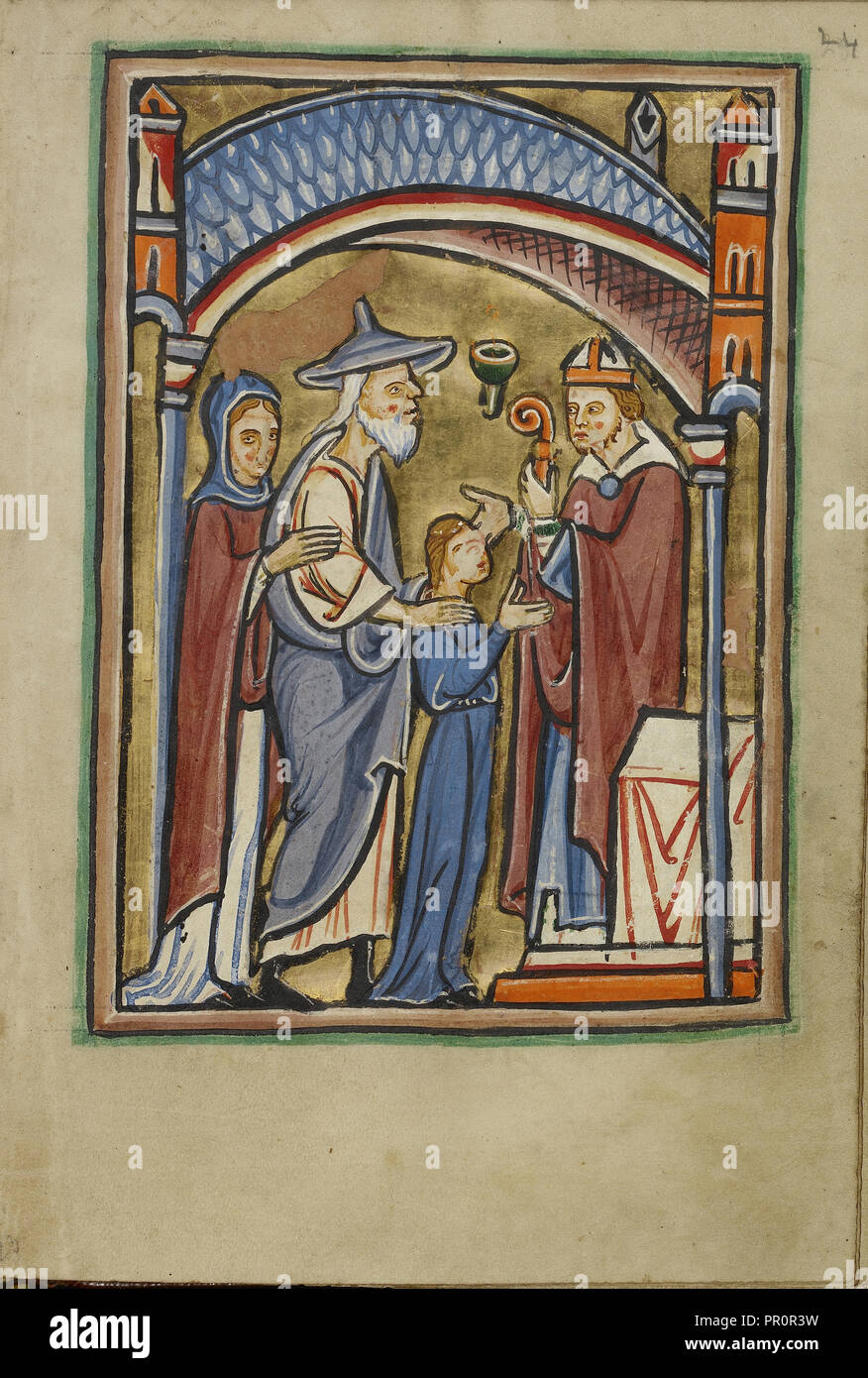 Temple maiden hi-res stock photography and images - Alamy