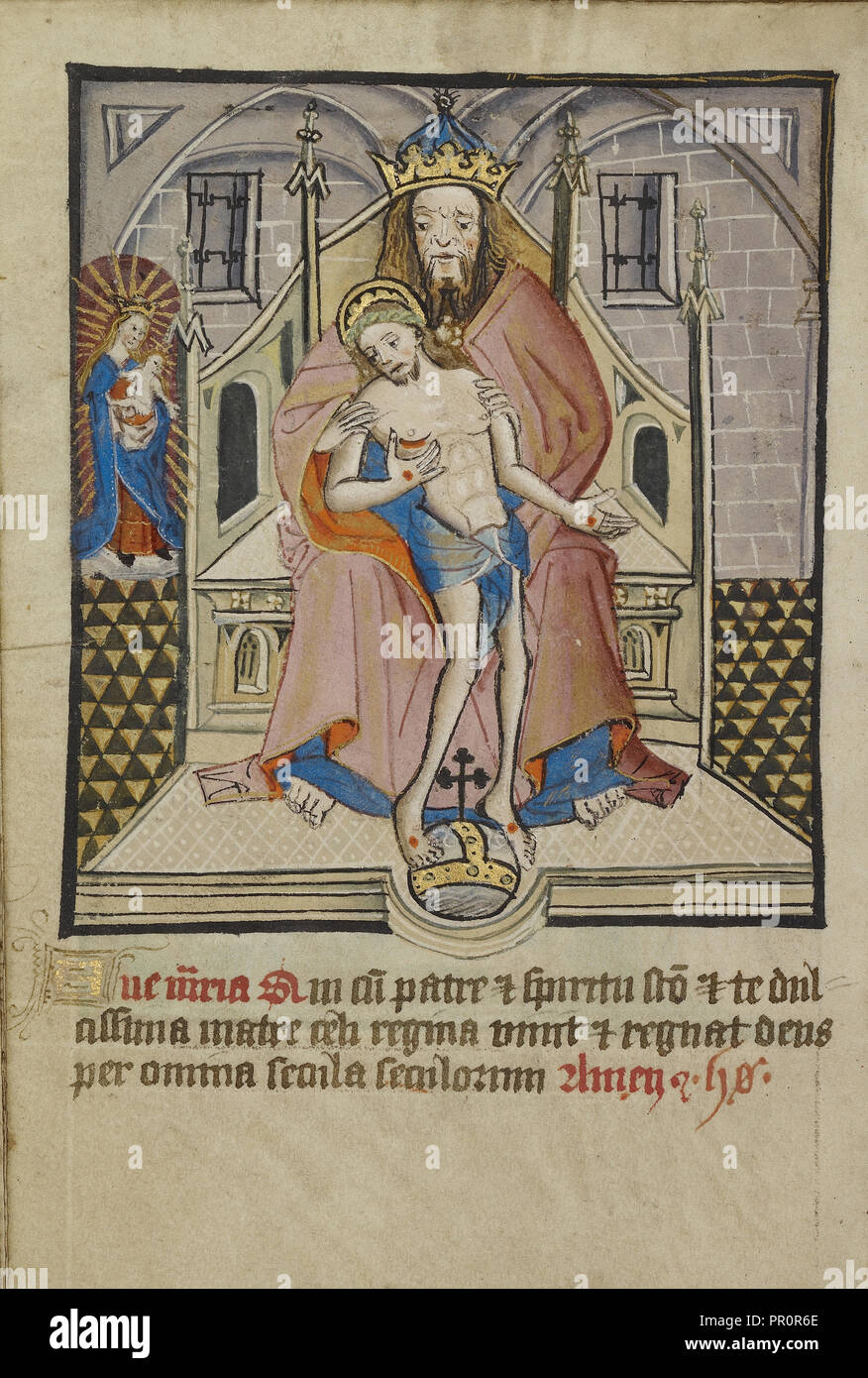 God the Father and Son; Norfolk perhaps, written, East Anglia, England ...