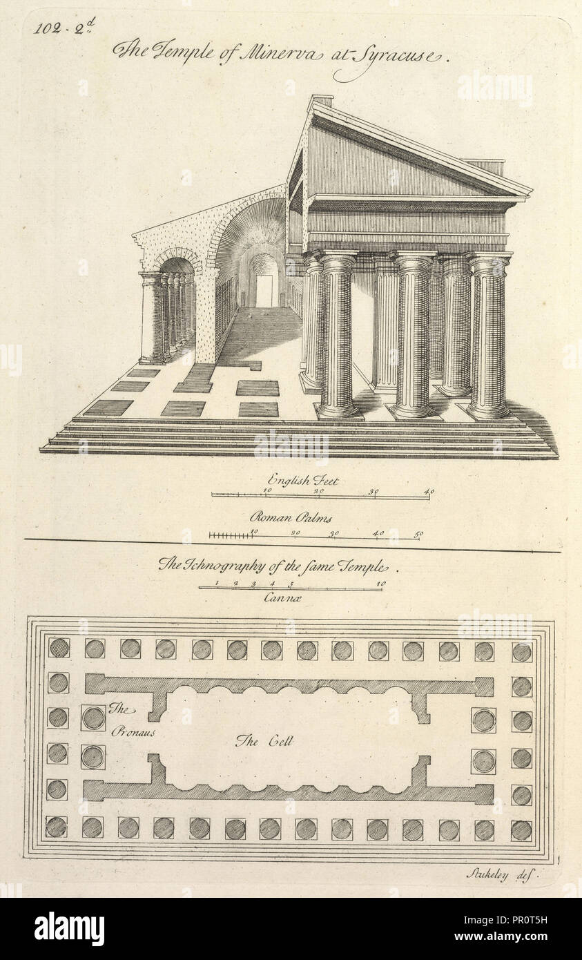 Temple of minerva syracuse hi-res stock photography and images - Alamy