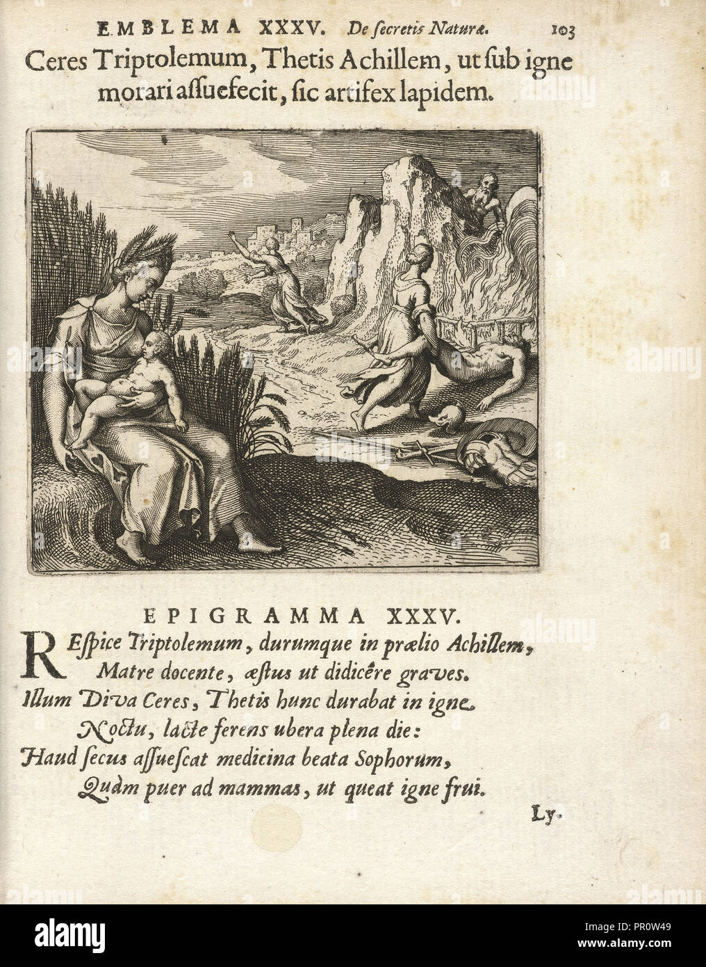 Ceres triptolemum hi-res stock photography and images - Alamy