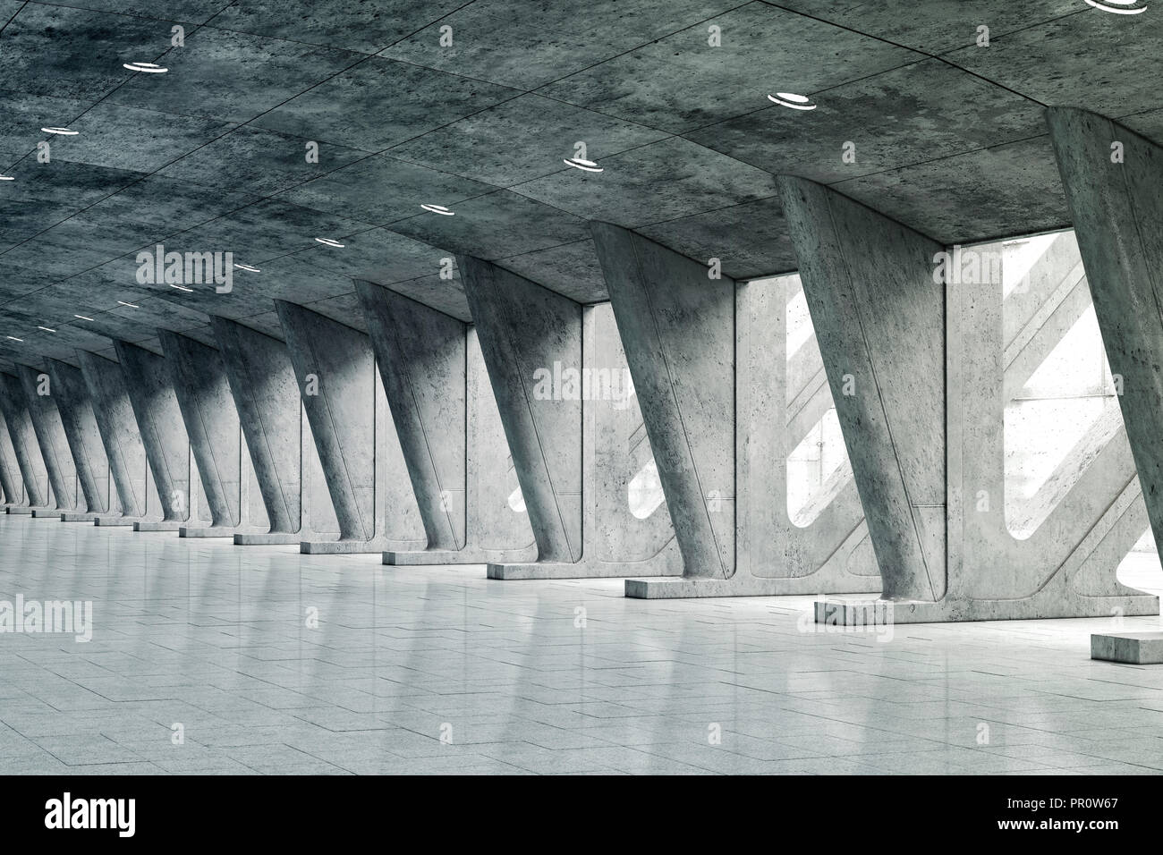3d underground abstract background Stock Photo - Alamy