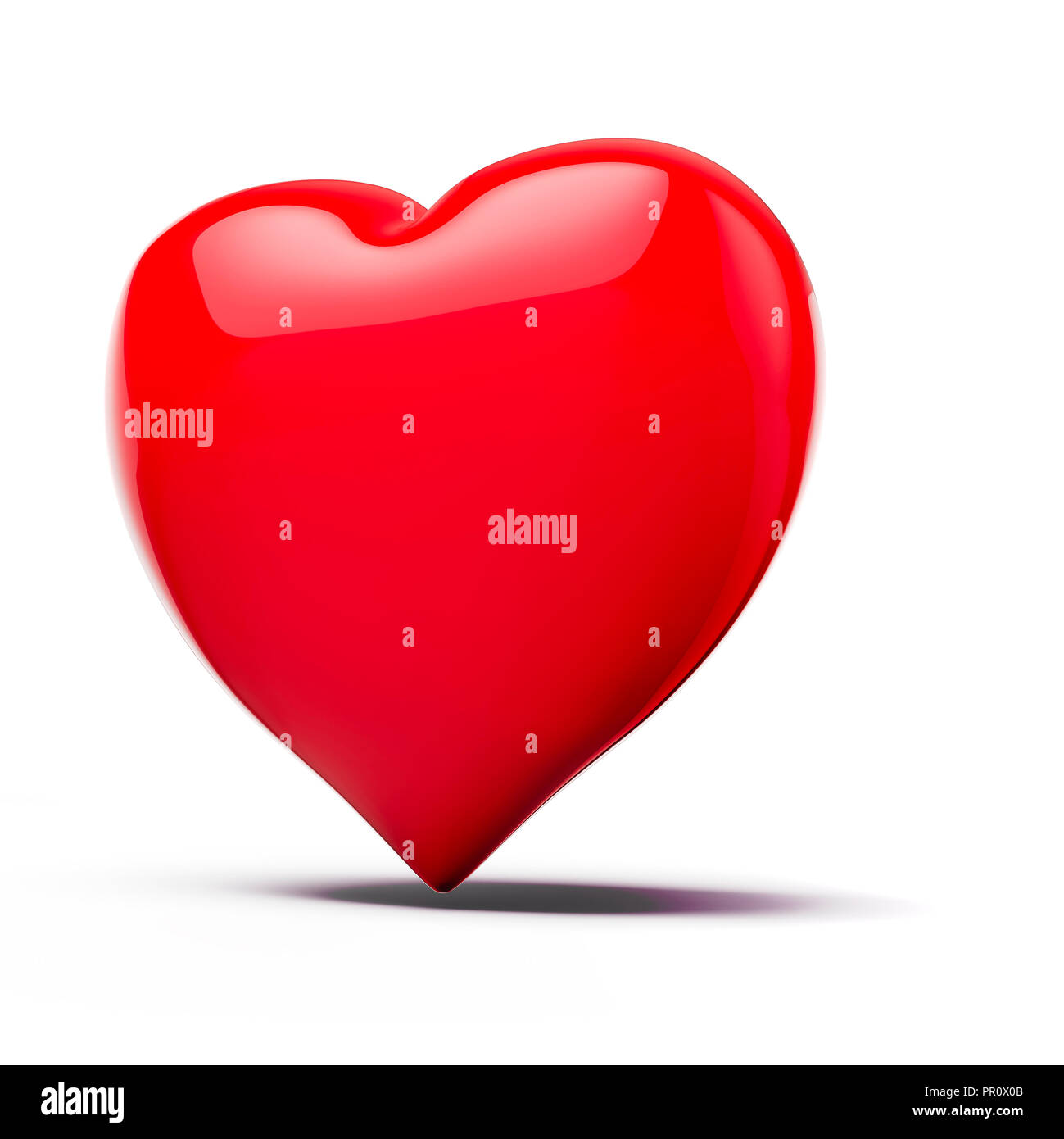 3d valentines day heart Cut Out Stock Images & Pictures - Alamy