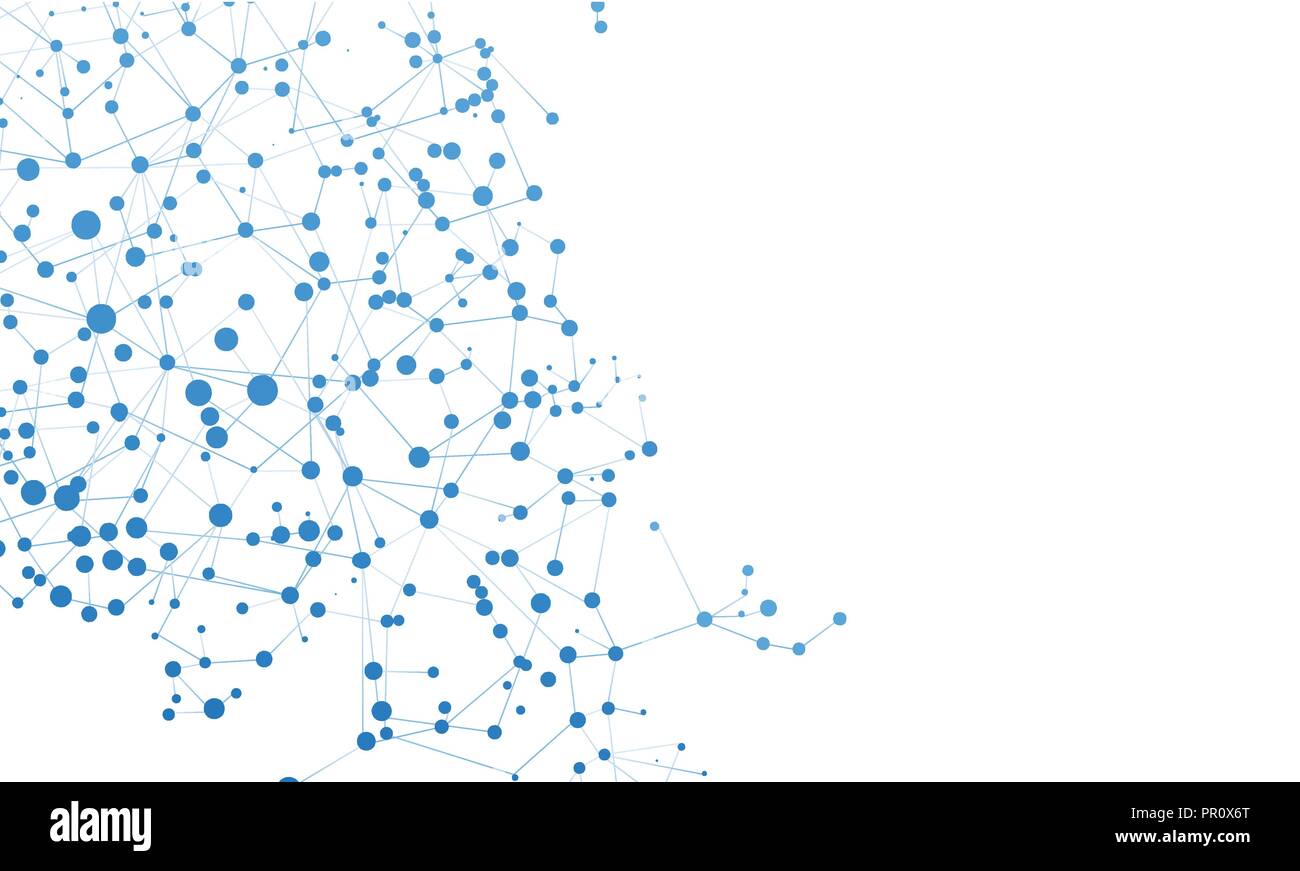 Network concept design Technology, Connection background, Abstract ...