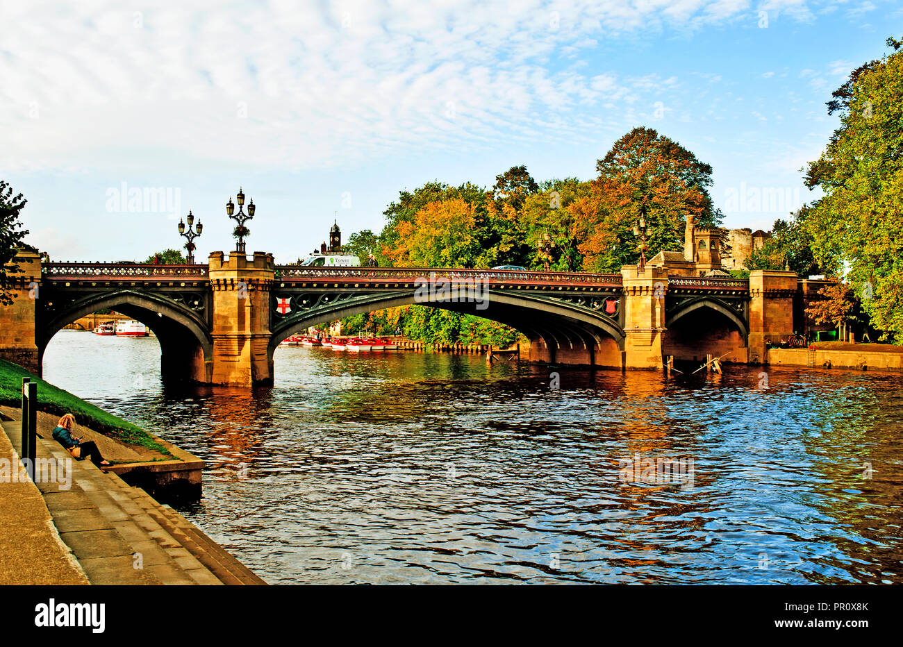 Skeldergat Bridge and River Ouse, York, England Stock Photo - Alamy