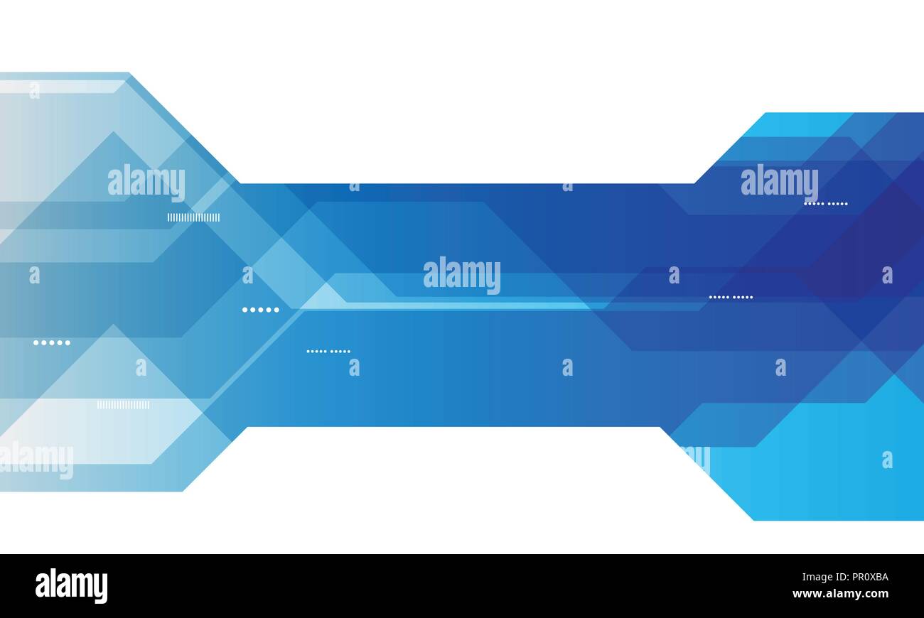 abstract blue technology communication concept vector background Stock ...