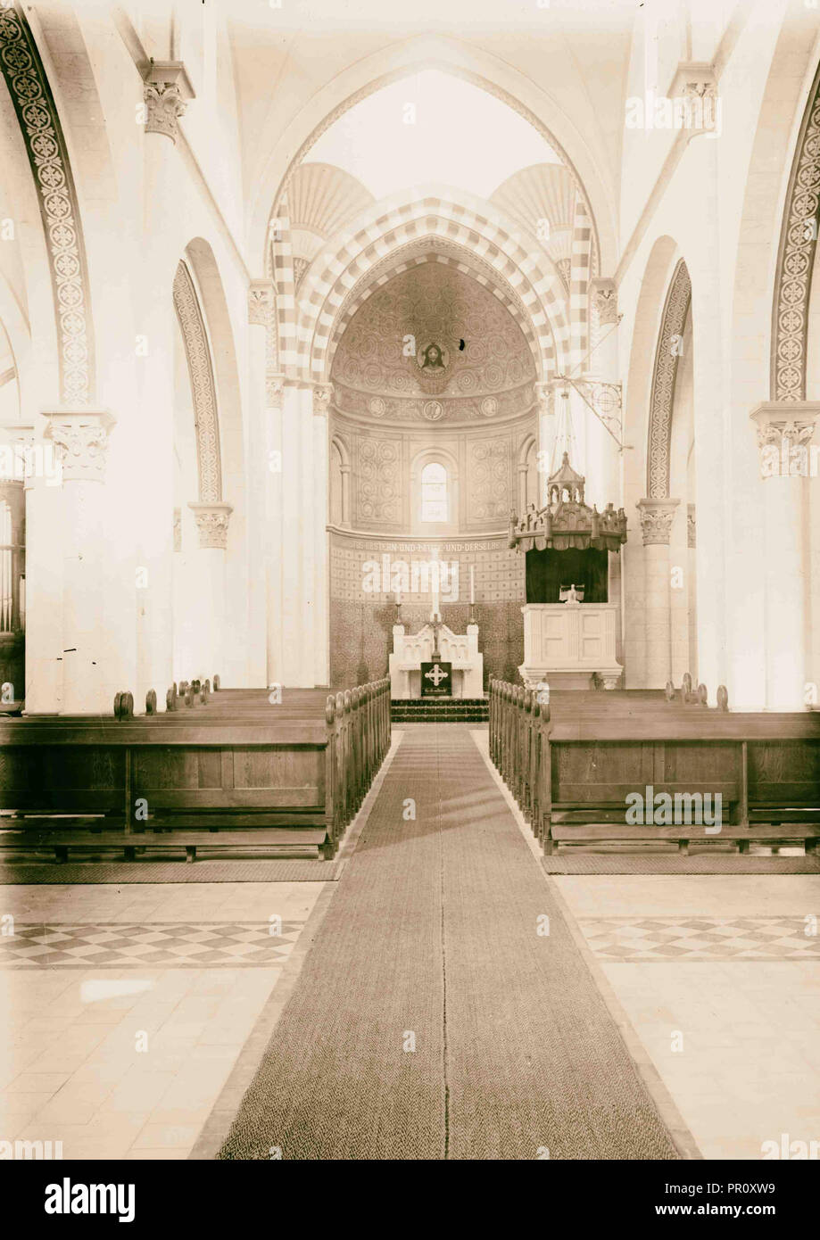 Church of the Holy Sepulchre and surroundings German church, interior ...