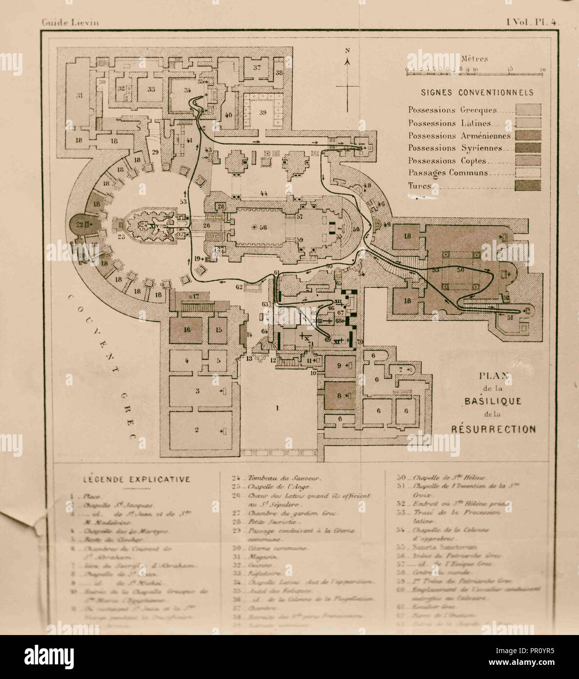Church Of The Holy Sepulchre Map