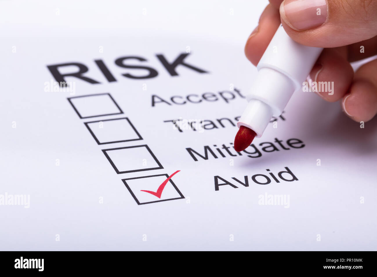 Woman tick box hi-res stock photography and images - Alamy