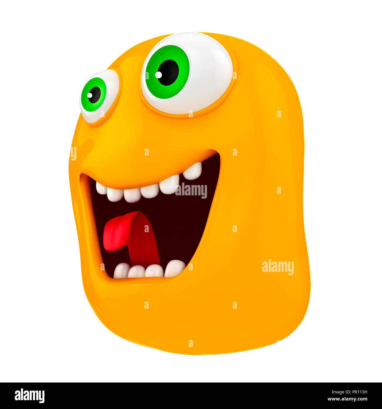 Cute funny crazy monster Cut Out Stock Images & Pictures - Alamy