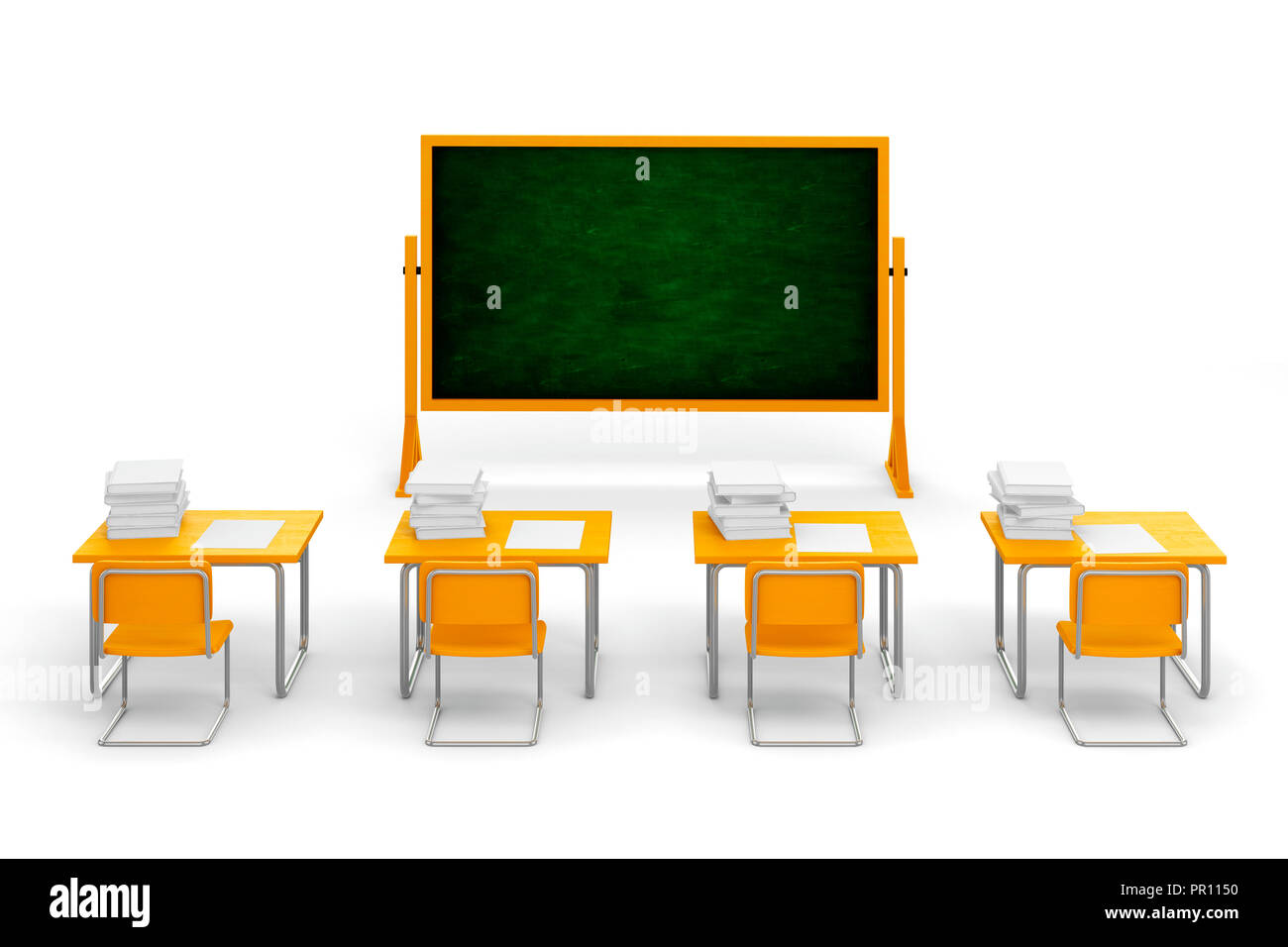 Classroom teacher desk board Cut Out Stock Images & Pictures - Alamy