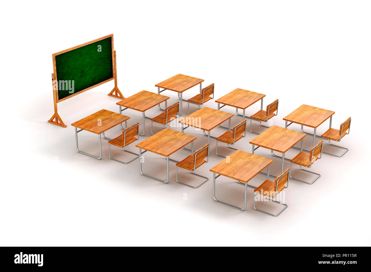 Modern classroom illustration hi-res stock photography and images - Alamy