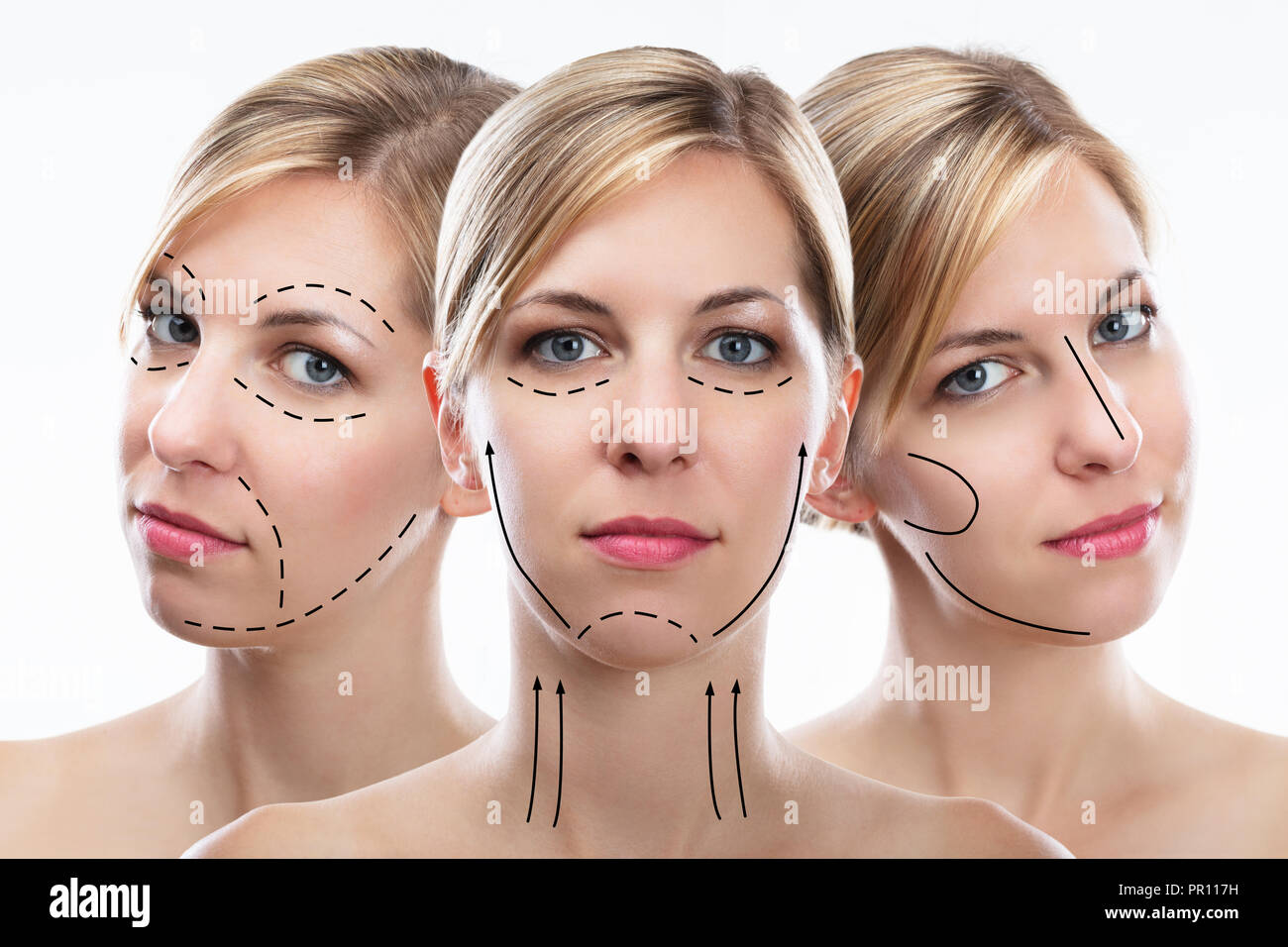 Womans facial complexion hi-res stock photography and images - Alamy