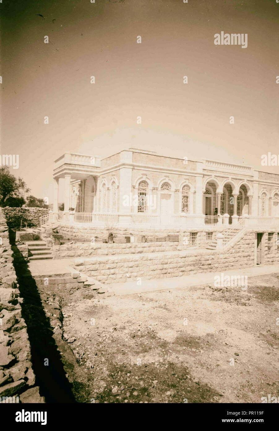 Jerusalem. British homes, embassy Stock Photo - Alamy