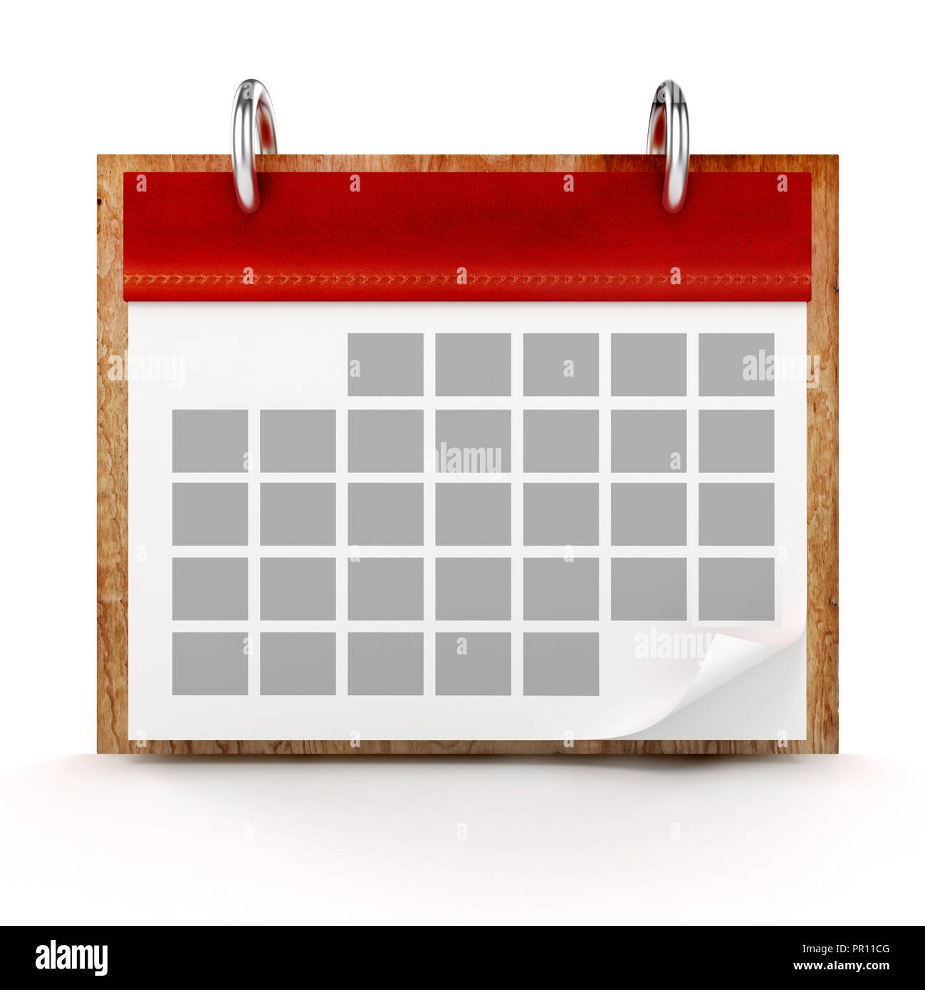 3d calendar hi-res stock photography and images - Alamy