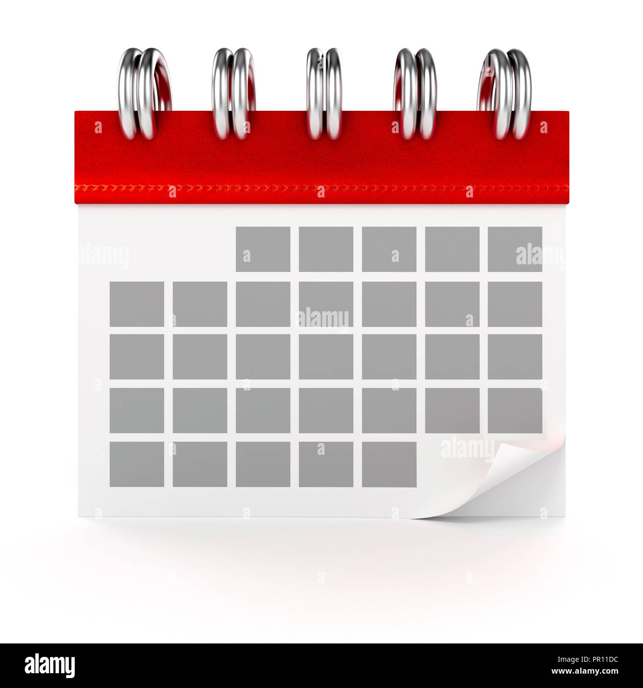 3d calendar hi-res stock photography and images - Alamy