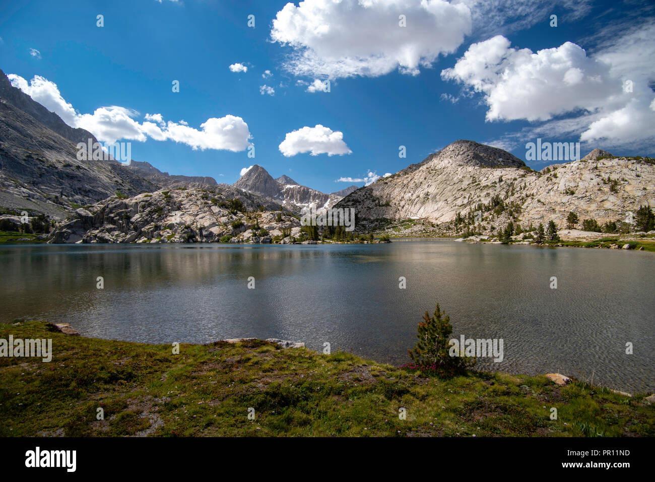 Evolution Lake. John Muir Trail/Pacific Crest Trail; Sequoia Kings ...