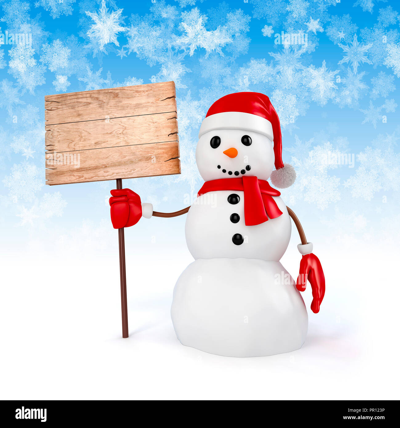 Snowman wooden sign hi-res stock photography and images - Alamy