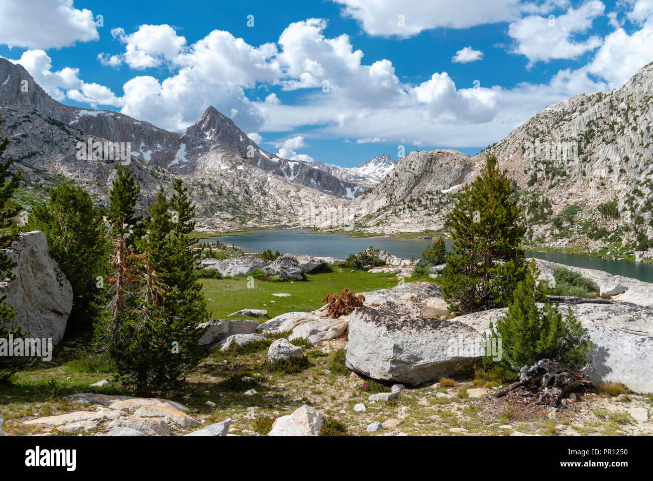 Evolution Lake. John Muir Trail/Pacific Crest Trail; Sequoia Kings ...