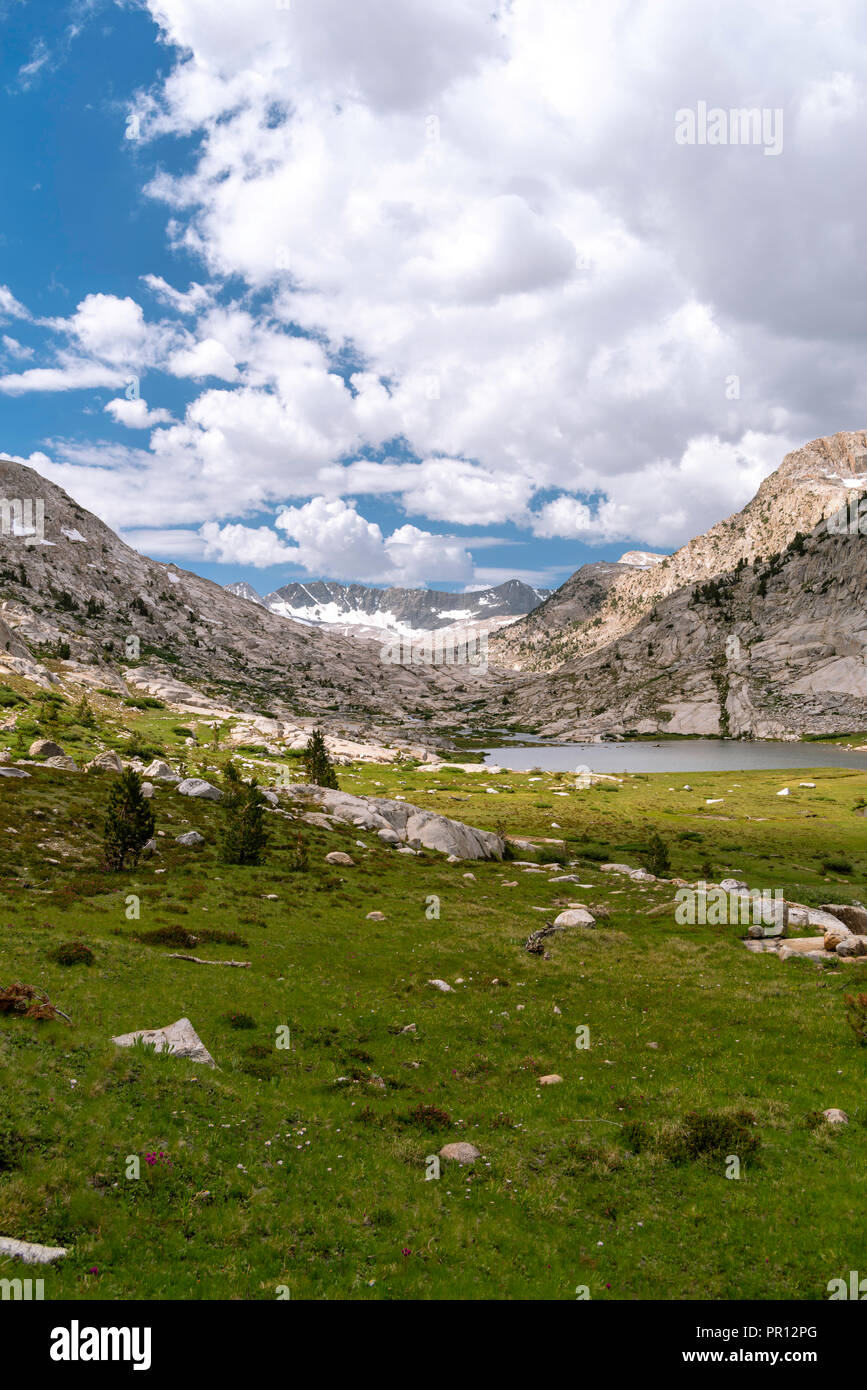 Evolution Lake. John Muir Trail/Pacific Crest Trail; Sequoia Kings ...