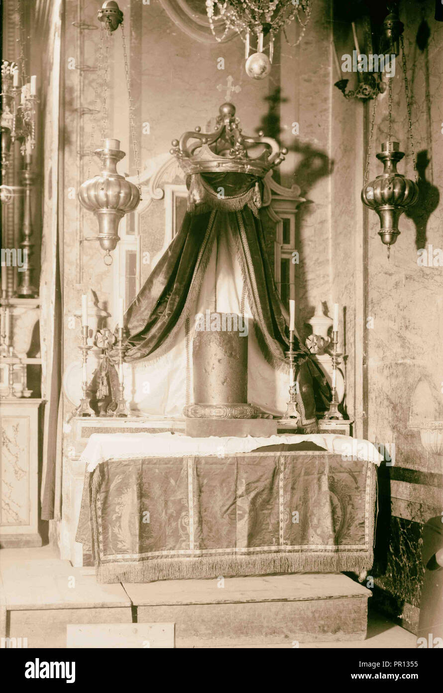 Church of the Holy Sepulchre and surroundings Pillar of Flagellation ...