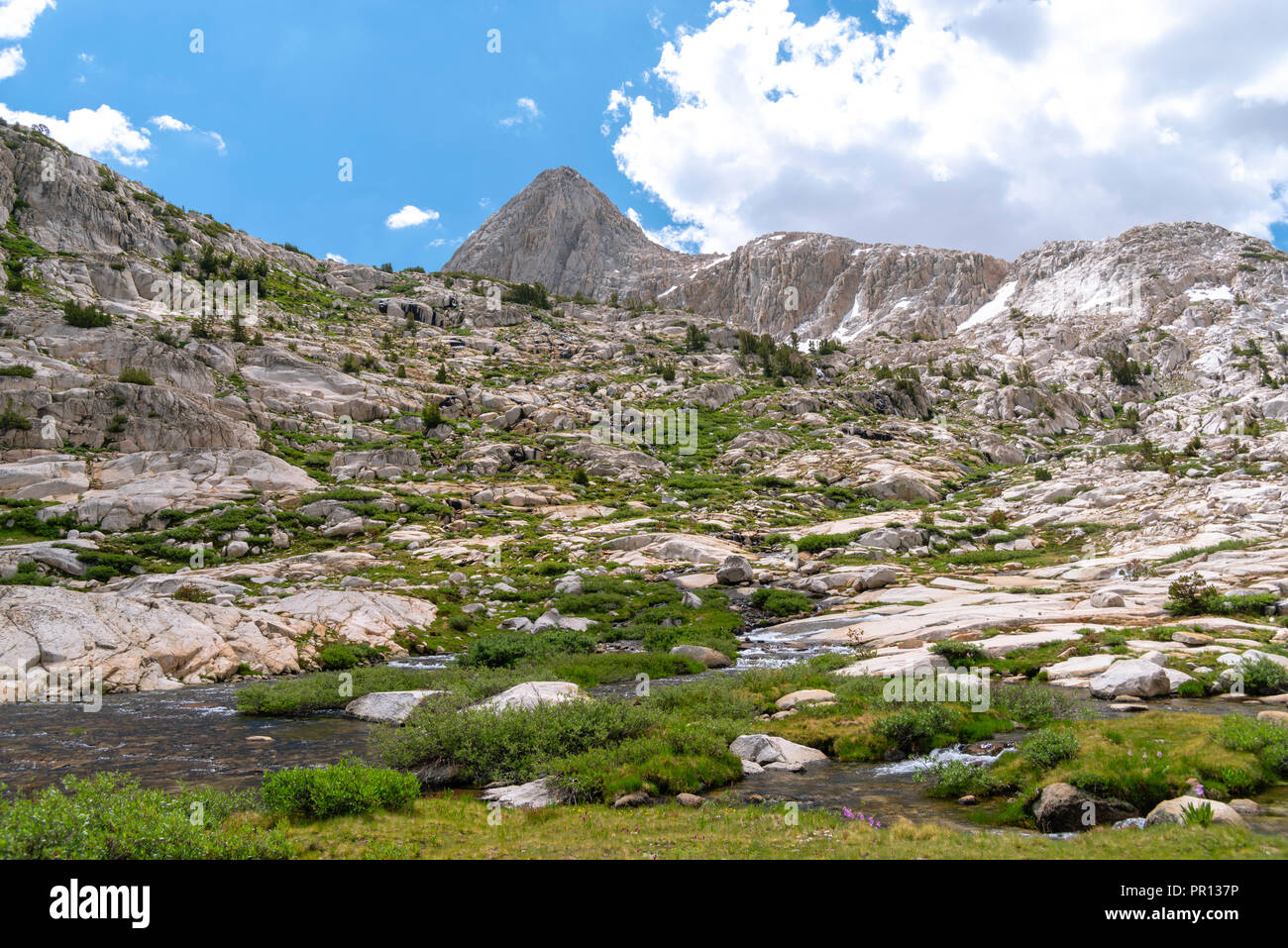 Evolution Lake Inlet. John Muir Trail/Pacific Crest Trail; Sequoia ...