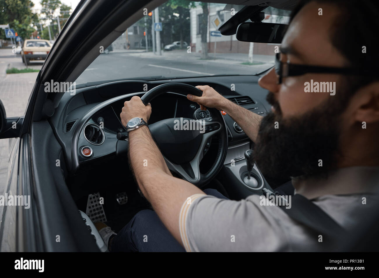 Angled pose hi-res stock photography and images - Alamy