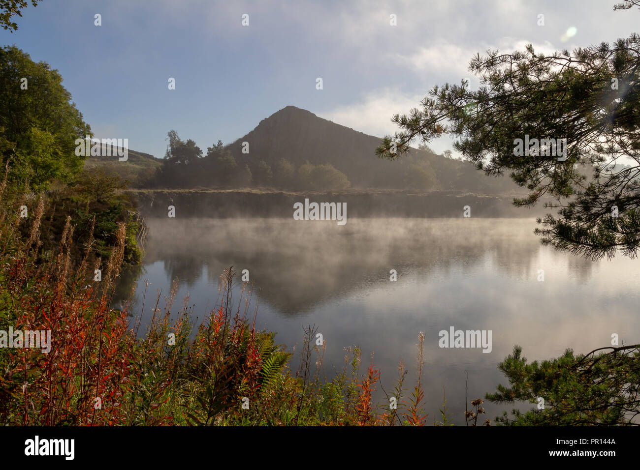Cawfields quarry pond hi-res stock photography and images - Alamy