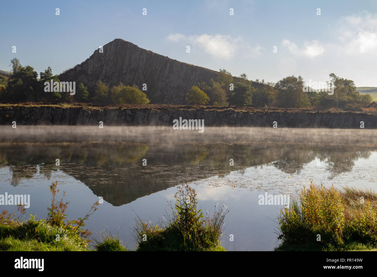 Cawfields quarry pond hi-res stock photography and images - Alamy