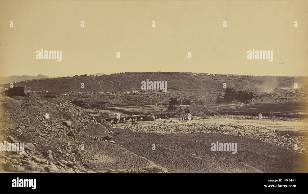 Desert scene; John Burke, British, active 1860s - 1870s, Afghanistan ...