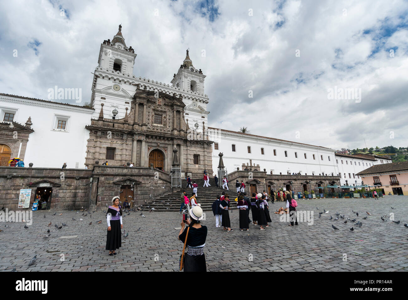 The Monastery of San Francisco, Ecuador's oldest church, founded in ...