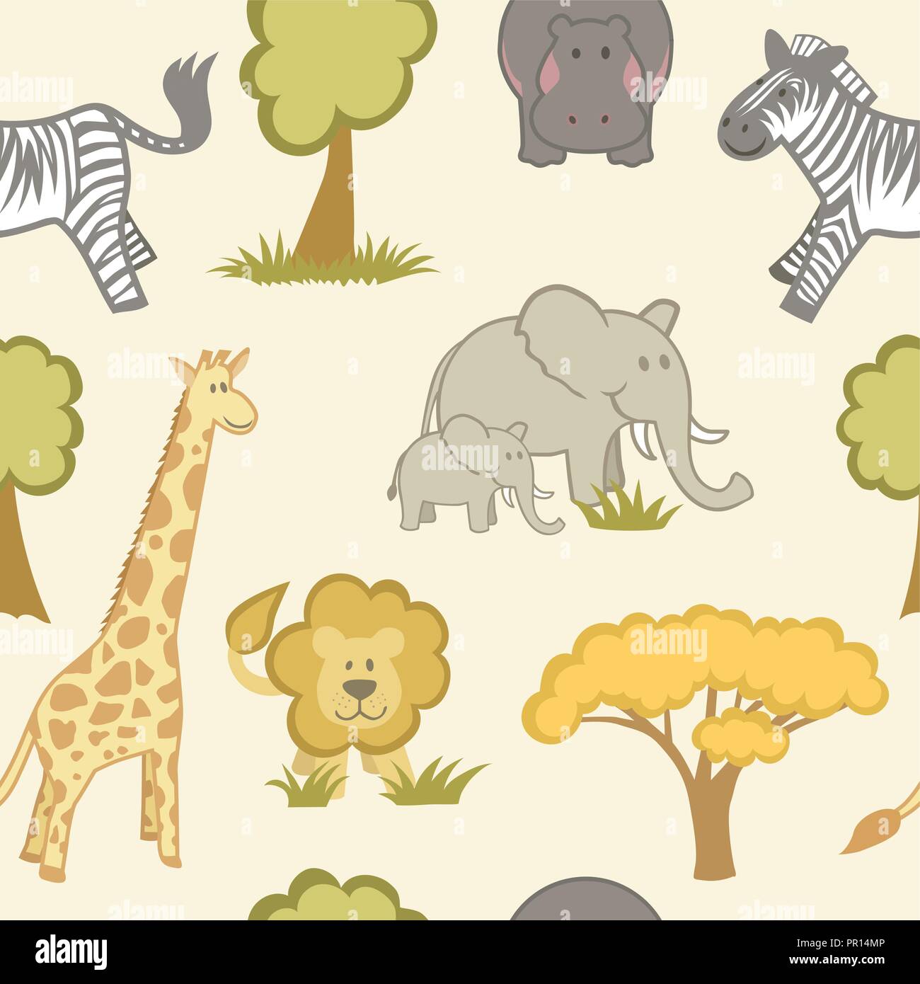 Safari animals Stock Vector Images - Alamy